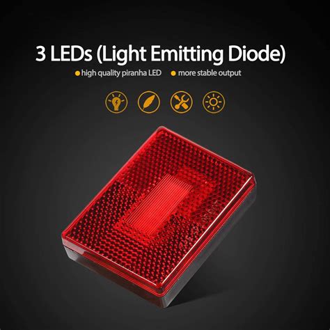 중국 제조업체의 트레일러 용 Led 클리어런스 반사기 측면 마커 조명 Mongguan Bowang Photolectric Co Ltd