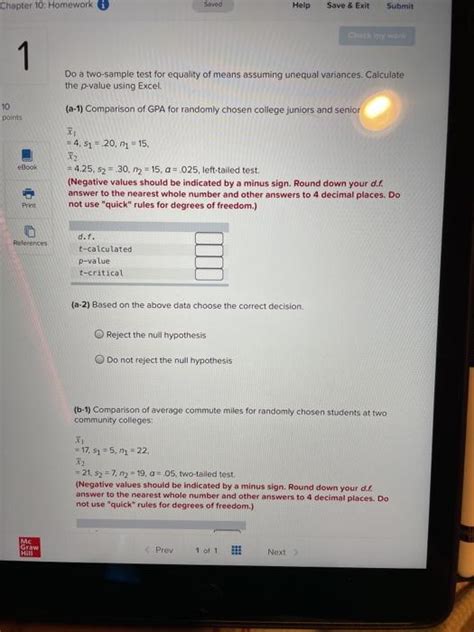 solved chapter 10 homework help save and exit submit 1 do a