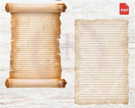 Printable Lines Journal Pages A4 And Us Letter Printable Lined Journal