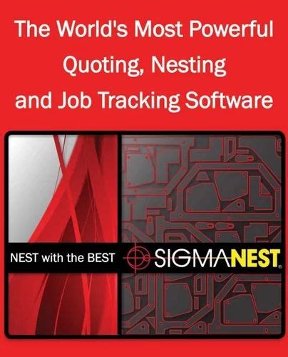 Sigmanest Material Nesting And Fabrication Software At Best Price In