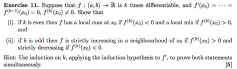 Analysis Higher Order Derivative Proof Mathematics Stack Exchange