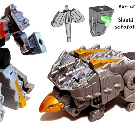 🤖 Transformers Core Class Dinobots Weapon Set・free 3d File For ・cults