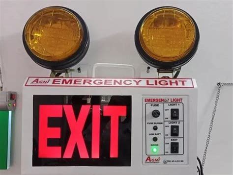 Exit Lights With Battery Backup At Piece Emergency Exit Lights In New Delhi ID