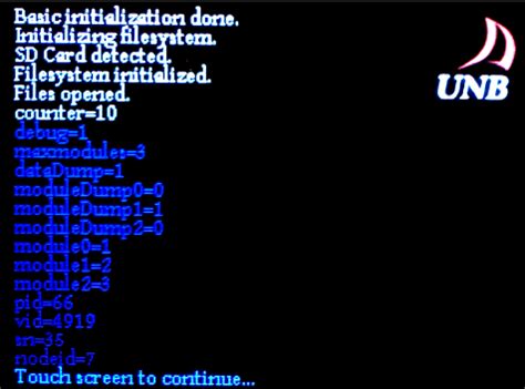 Debug Messages Displayed During Startup Download Scientific Diagram