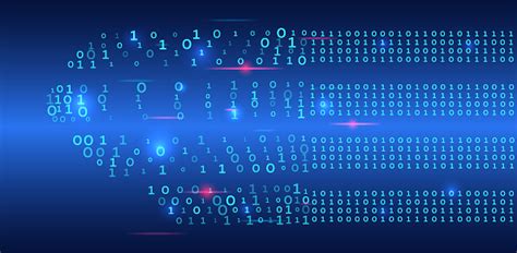 Analytics Sorting Structuring Transferring Information Blue Background
