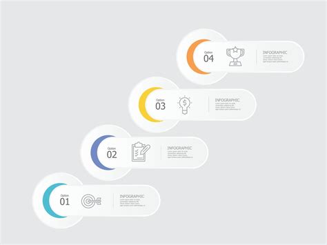 Abstract Steps Growth Infographic 39037401 Vector Art At Vecteezy