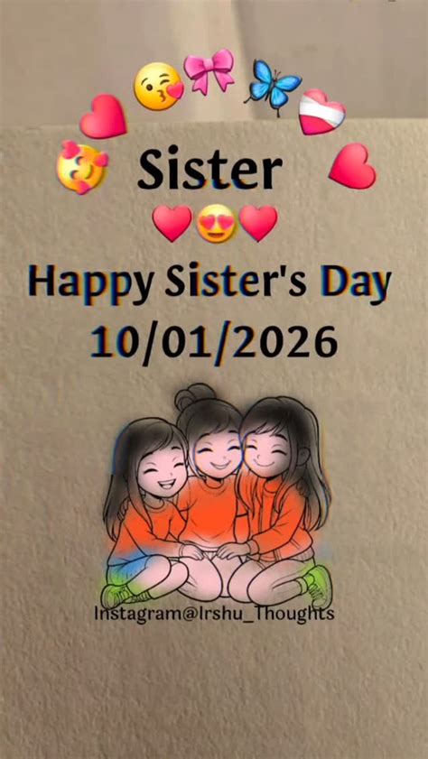 Sisters Day 2026 Instagram Posts