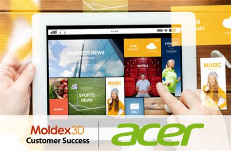 模流分析成功案例分享之moldex3d让acer制造出美观及高质量的平板电脑 知乎