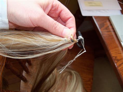 Sewing To Distraction Making A Hair Switch