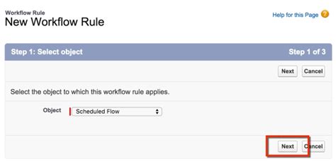 How To Setup A Recurring Scheduled Process Builder Andor Flow