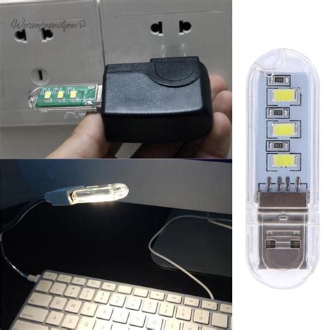 2 ชิ ้ น U ดิสก ์ รูปร ่ าง Led Usb Night Light โคมไฟคอมพิวเตอร ์ ขนาดเล ็ กแบบพกพา H1