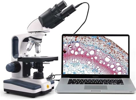 Swift Binocular Compound Microscope Sw350b 40x 2500x Magnification Siedentopf Head Research