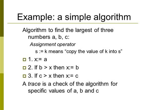 Simple Math Algorithm