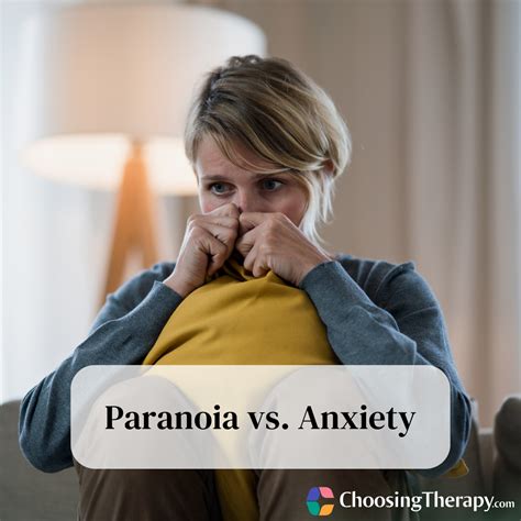 Differences Between Paranoia Anxiety