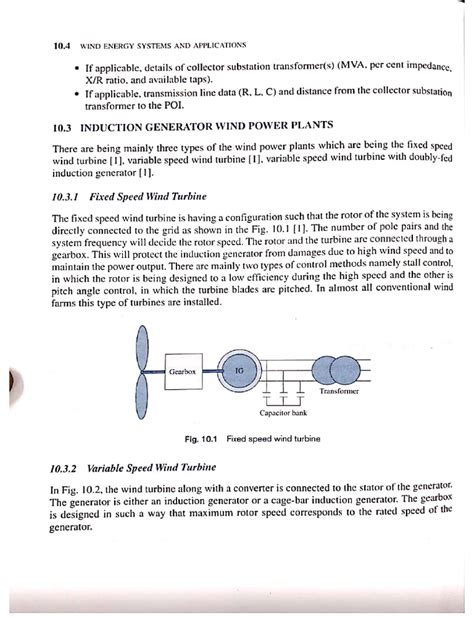 fixed and variable speed wind turbine pdf