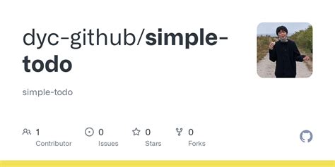 Github Dyc Githubsimple Todo Simple Todo