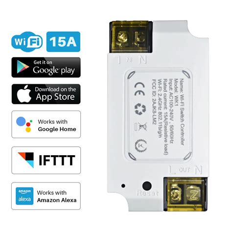 Jual Import Universal Wireless Wifi Switch Smart Home Automation Module