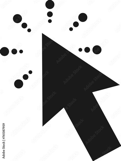 Computer Mouse Cursor Black Arrow Icon Different Style Cursor Icon