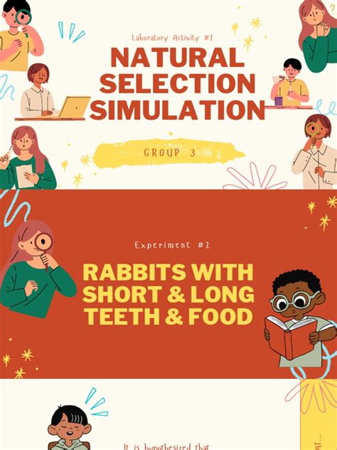 Natural Selection Simulation Pdf Tooth Evolutionary Biology