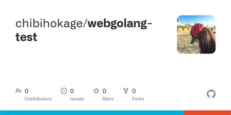 Github Chibihokage Webgolang Test