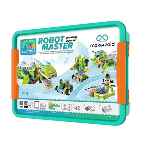 Makerzoid Makerzoid Robot Master Premium Coding Robotic Toys Mkz Rm Pm