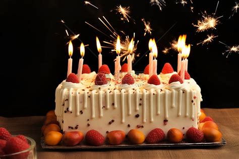 庆祝生日的奶油蛋糕高清图片下载 正版图片600707749 摄图网