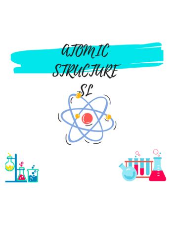 Chemistry Atomic Structure Workbook And Answers Ib Standard Level Or A