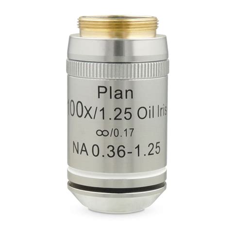 100x Oil Immersion Darkfield Objective — Au