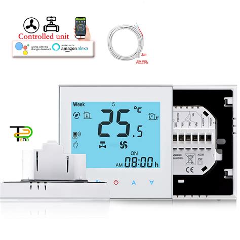 Tuya Wifi Temperature Sensor Rs485 For Room Air Thermostat 220v24v 2