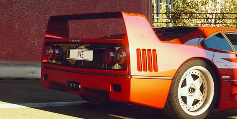 Recrean El Ferrari F40 Para Gta V Y Este Es El Resultado Tork