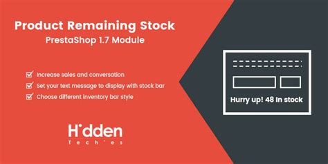 Product Remaining Stock Prestashop Module Prestashop Modules By