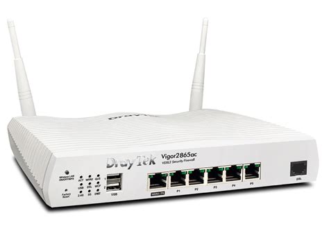 draytek vigor 2865ac multi wan dual band vdsl2 adsl2 wifi vpn router