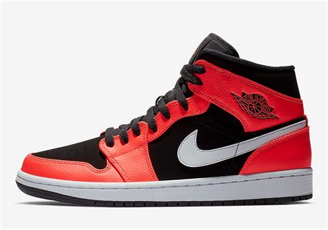 Air Jordan 1 Mid Infrared 554724-061 Release Info | SneakerNews.com
