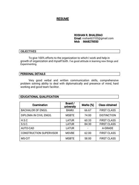 roshan resume 1 pdf
