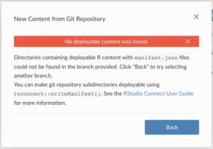 Git Backed Deployment In Posit Connect Posit