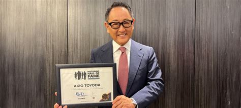 Toyota Stolarz Sp Z Oo Akio Toyoda W Motoryzacyjnej Galerii Sław