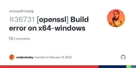 Openssl Build Error On X Windows Issue Microsoft Vcpkg GitHub