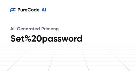 Build Great Primeng Set Password Components Faster Using Ai Tools