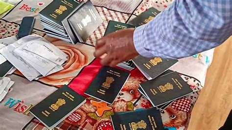 Passport Scam Bengal Police Find ‘rate Chart For Fake Documents — Rs