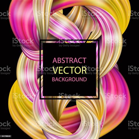 3d 추상 유체 디자인입니다 와 함께 화려한 현대 배경 브러시 스트로크 트위스트 파도 얼룩 컬 스플래시 페인트 튄 0명에 대한 스톡 벡터 아트 및 기타 이미지 Istock