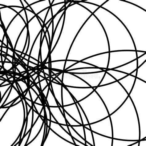 Random Intersecting Lines Abstract Pattern Texture Geometric Stock Vector Illustration Of