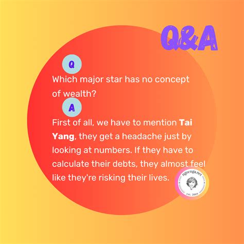 Faq Which Major Star Has No Concept Of Wealth