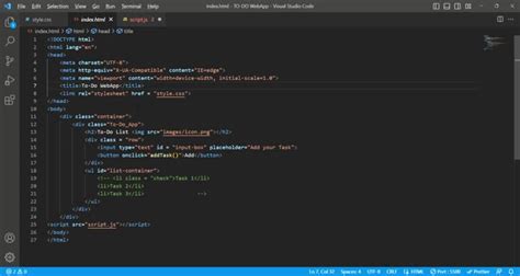 Aastha Agarwal On Linkedin Webdevelopmentanddesigning Todowebapp Vscode Html Css Javascript