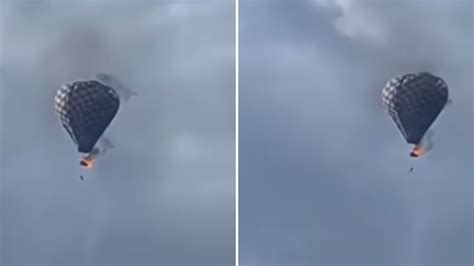 Globo Aerostático Se Incendia Y Cae En Zacatecas Durante Festival Una