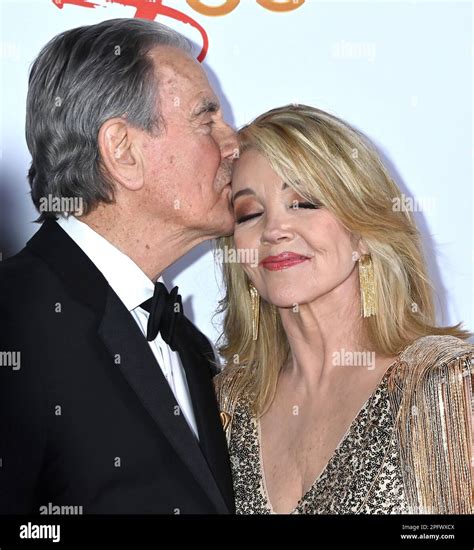 Eric Braeden And Melody Thomas Scott Arriving At The 50th Anniversary