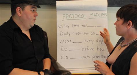 Control Through Protocol Sexy For Sexys Sake Kink Academy