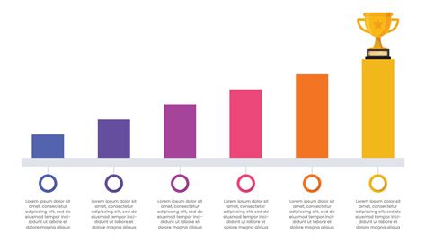 Bar Graph Success Infographic Template Design 25940977 Vector Art At Vecteezy