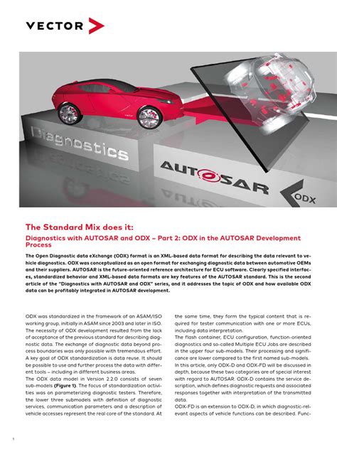 Diagnostics Autosar Odx Part2 Hanserautomotive 201111 Pressarticle En Pdf Specification