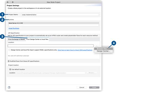Create An APIkit For SOAP Project MuleSoft Documentation
