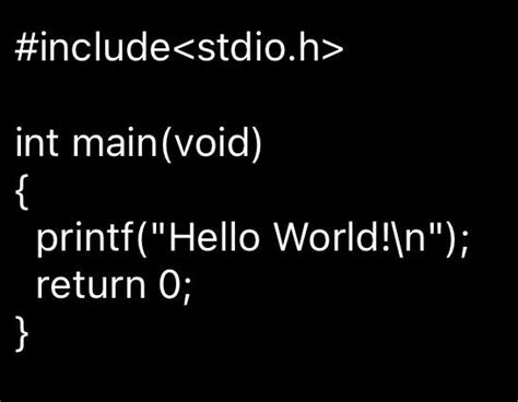 Solved Include Int Main Void Printf Hello World N Chegg Com